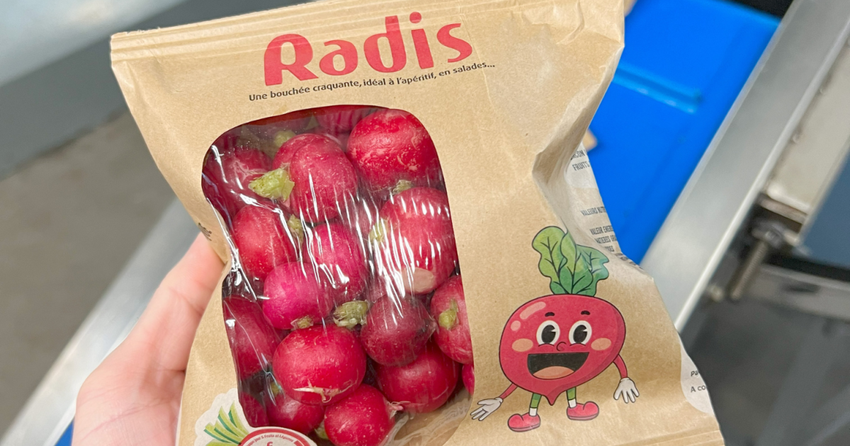 Argos - The first paper flowpack packaging at Versland!